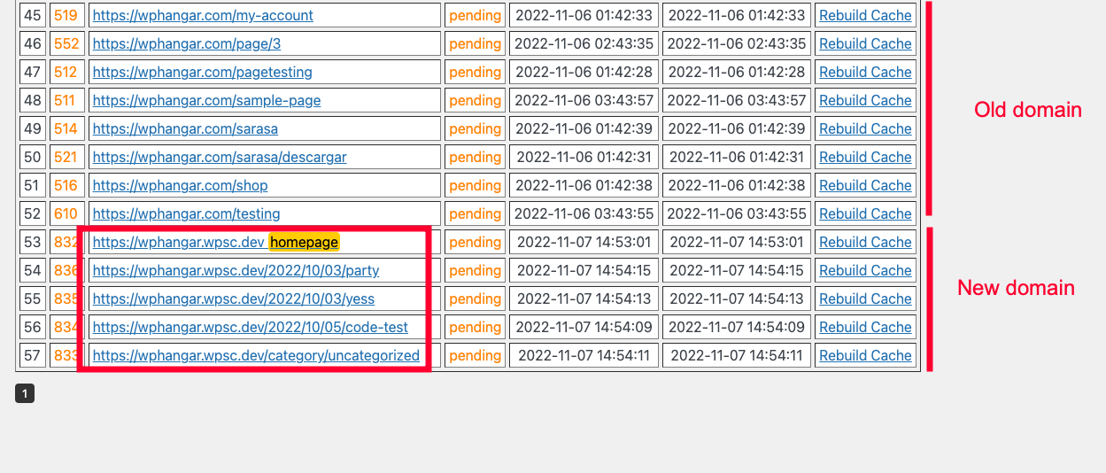 Empty the wpr_rocket_cache table after a domain migration · Issue #5549 · wp-media/wp-rocket ...