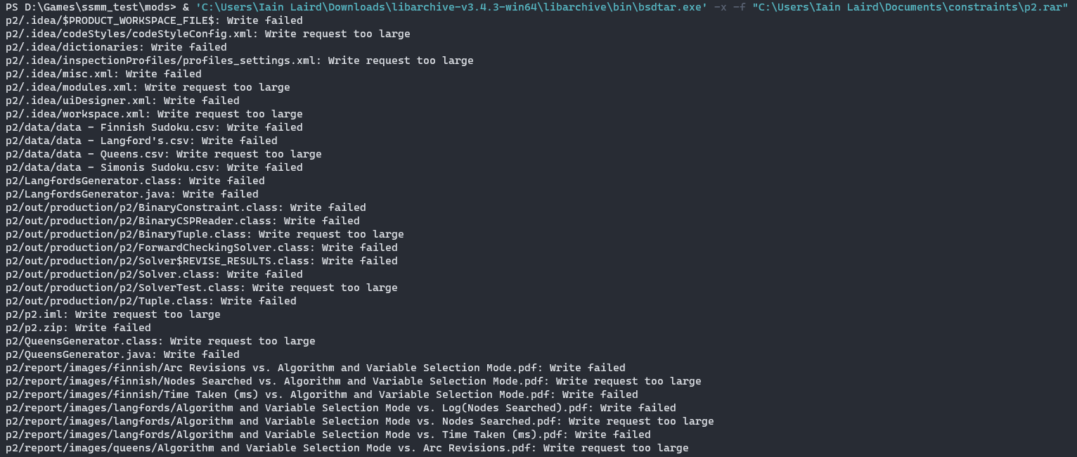 RAR5 archives will consistently (but not always) fail to decompress properly · Issue #1426 ...