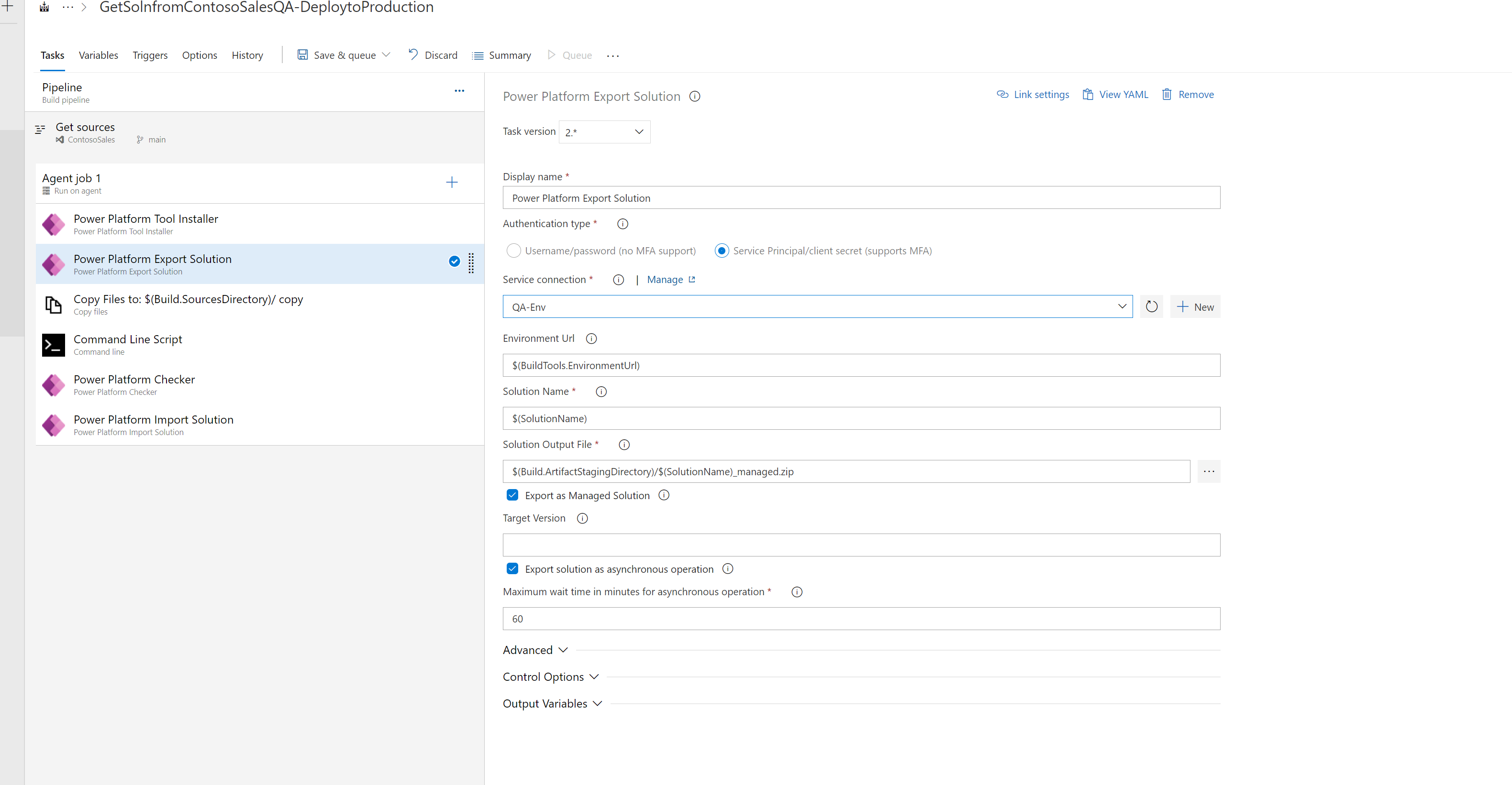 Power Platform Build Tools V2 exporting as managed has default postfix of _managed · Issue #1488 ...