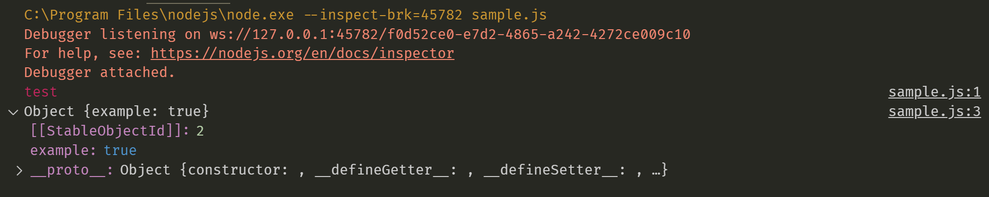 ANSI escape code in debug cosole does not keep new lines. · Issue ...