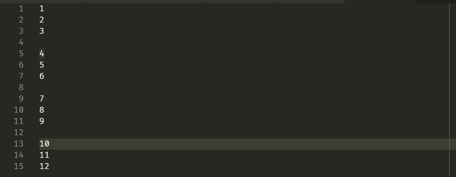 The line highlight that appears where the cursor is located has unpredictable behavior when ...