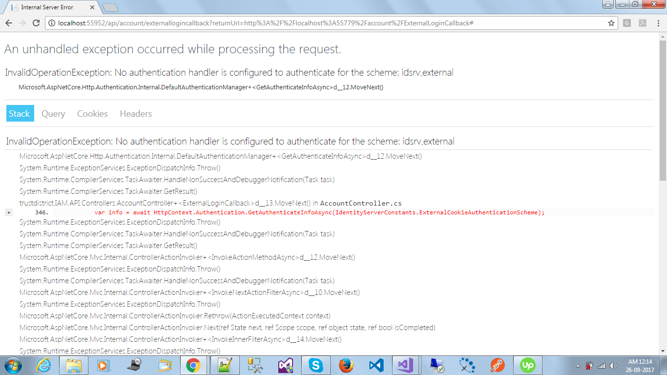 How to read external identity from the temporary cookie in .net core 2 · Issue #1561 ...