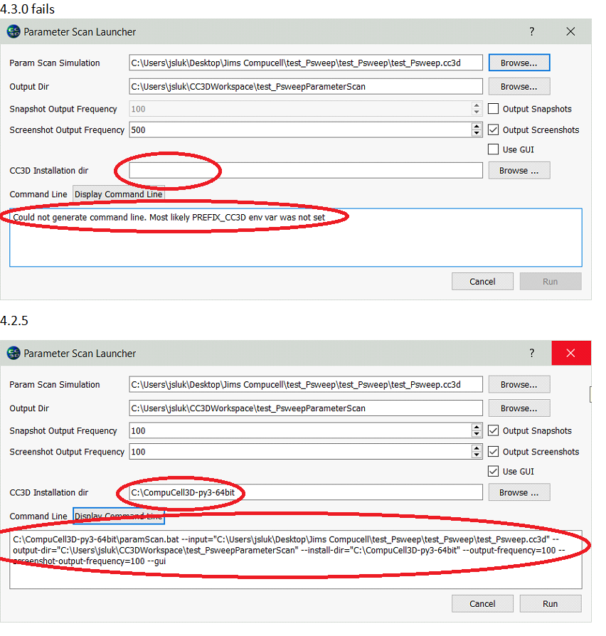 Parameter sweep fails for CC3D 4.3.0 · Issue #535 · CompuCell3D/CompuCell3D · GitHub
