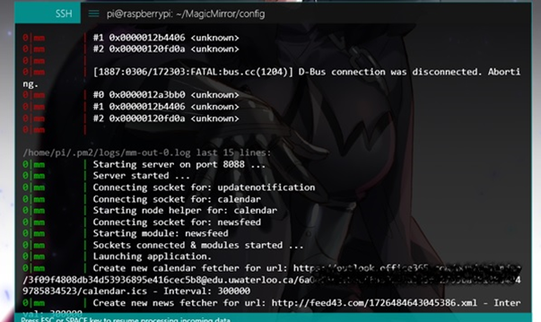 Calendar and news feed stuck loading under language:"zh_cn" · Issue #1196 · MagicMirrorOrg ...