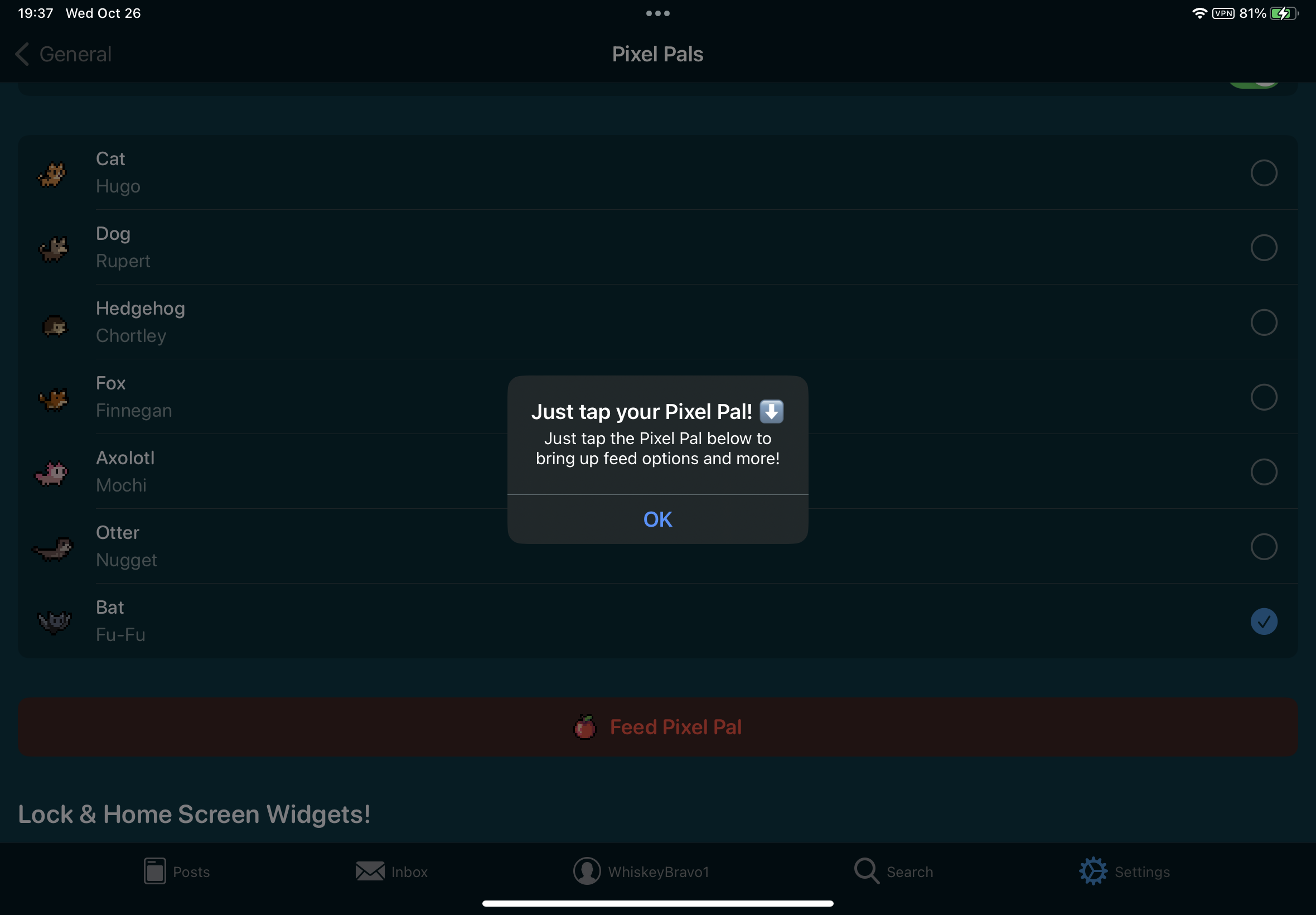 Pixel Pal is a joke and doesn’t work · Issue #1896 · christianselig/apollo-bugs · GitHub