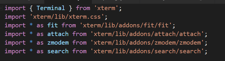 Terminal.applyAddon(zmodem) not work? · Issue #1998 · xtermjs/xterm.js ...