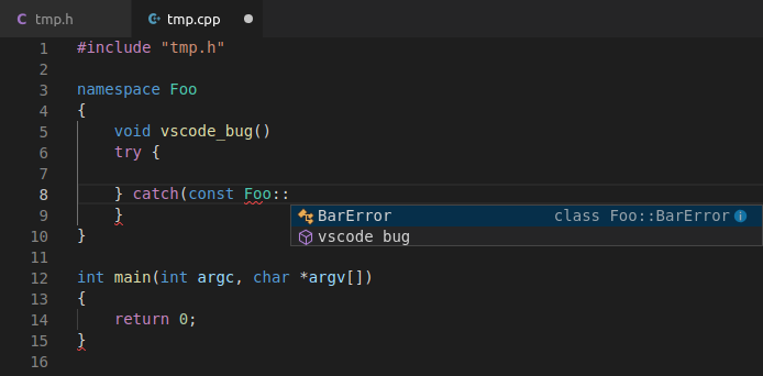 IntelliSense does not find symbols in current namespace · Issue #3707 ...