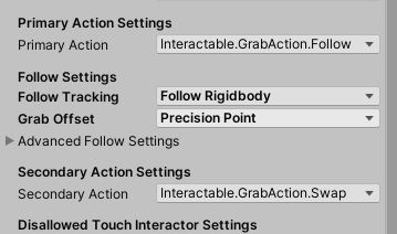 "Grab with rigidbody + mass" and "Grab no action" · Issue #38 · ExtendRealityLtd/Tilia ...