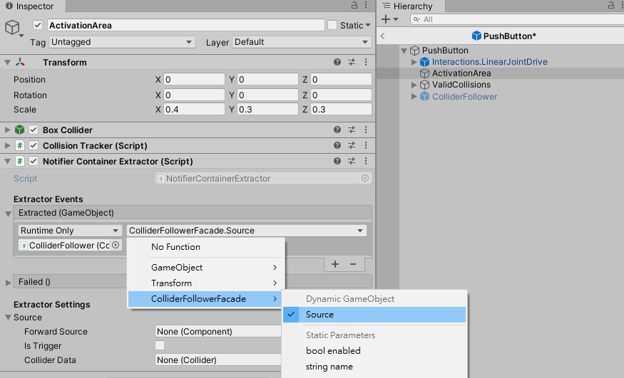 missing steps in doc Adding A Physical Button · Issue #57 · ExtendRealityLtd/Tilia.Interactions ...