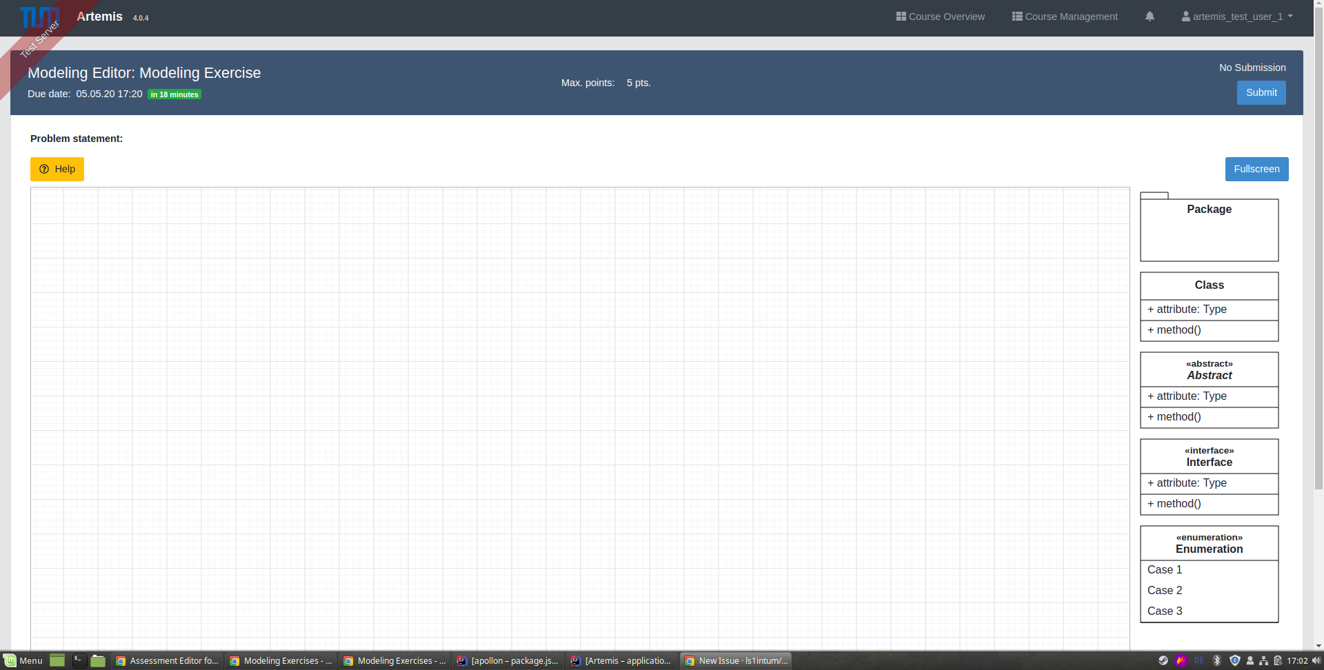 Modeling Exercise visibile to student before release · Issue #1404 · ls1intum/Artemis · GitHub