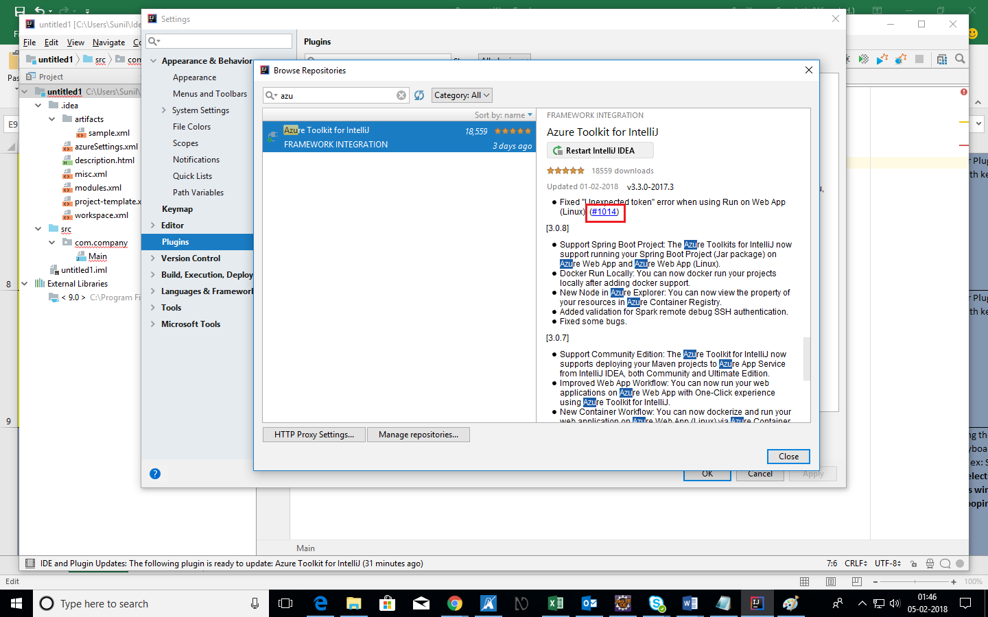 [IntelliJ-ThirdParty][A11yMAS][Accessibility][Keyboard][MAS2.1.1][IntelliJ][Wipro]: Unable to ...