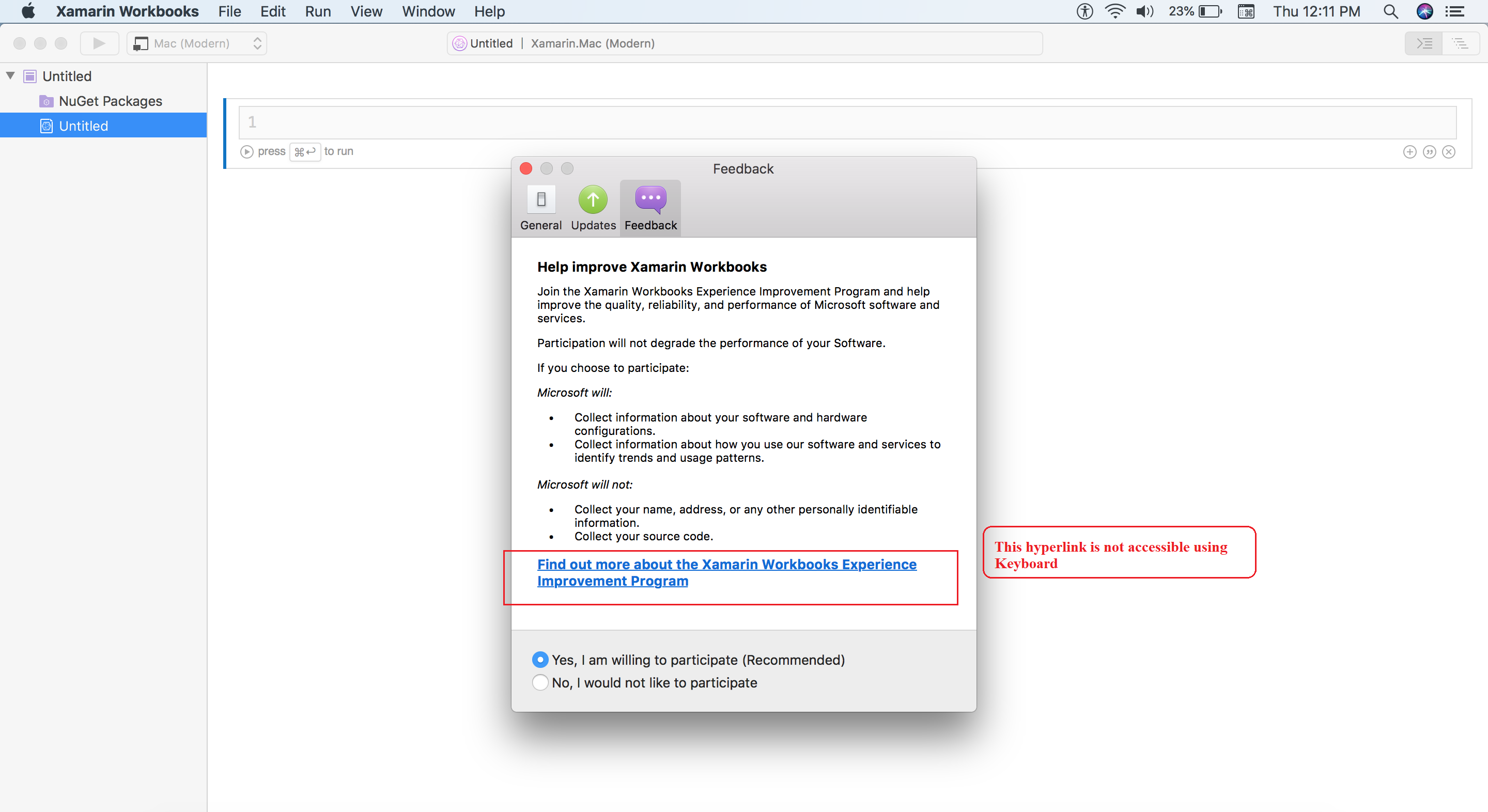 "Find out more about the Xamarin Workbooks Experience Improvement ...