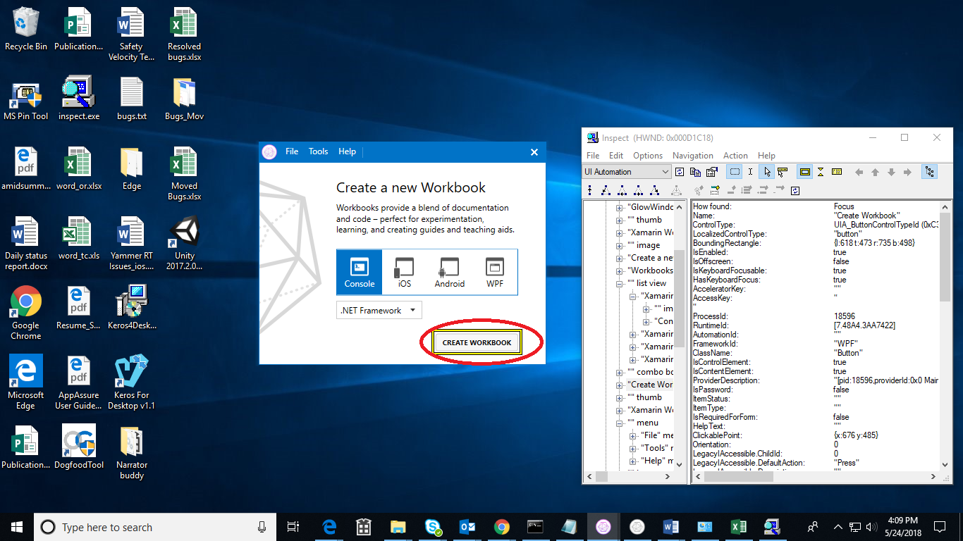 Loss of focus is observed while navigating from ".NET Framework/ .NET ...