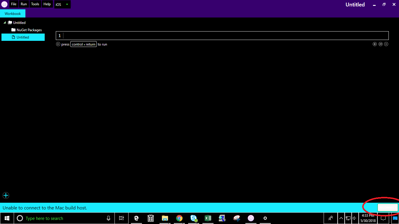 "RECONNECT" button text is not visible in High Contrast Black Mode ...