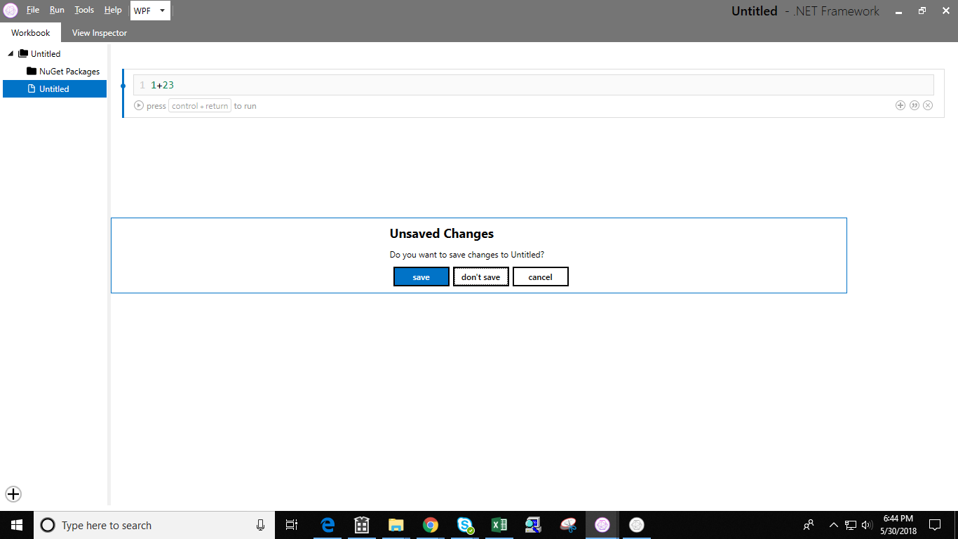 "Don't Save" & "Cancel" text is not visible once they get keyboard ...