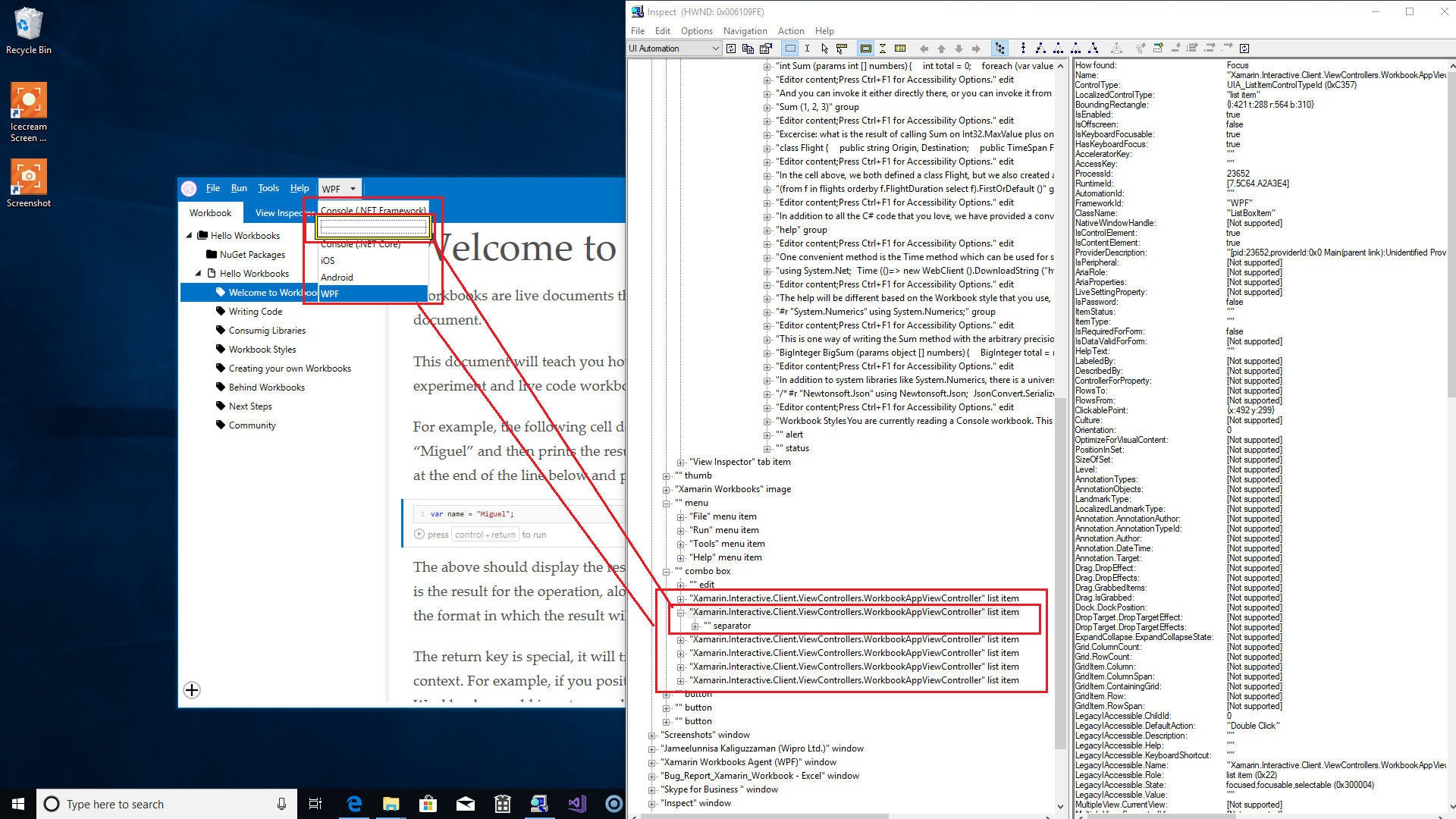 Keyboard focus is going to Non-Interactive element i.e.'Seperator ...