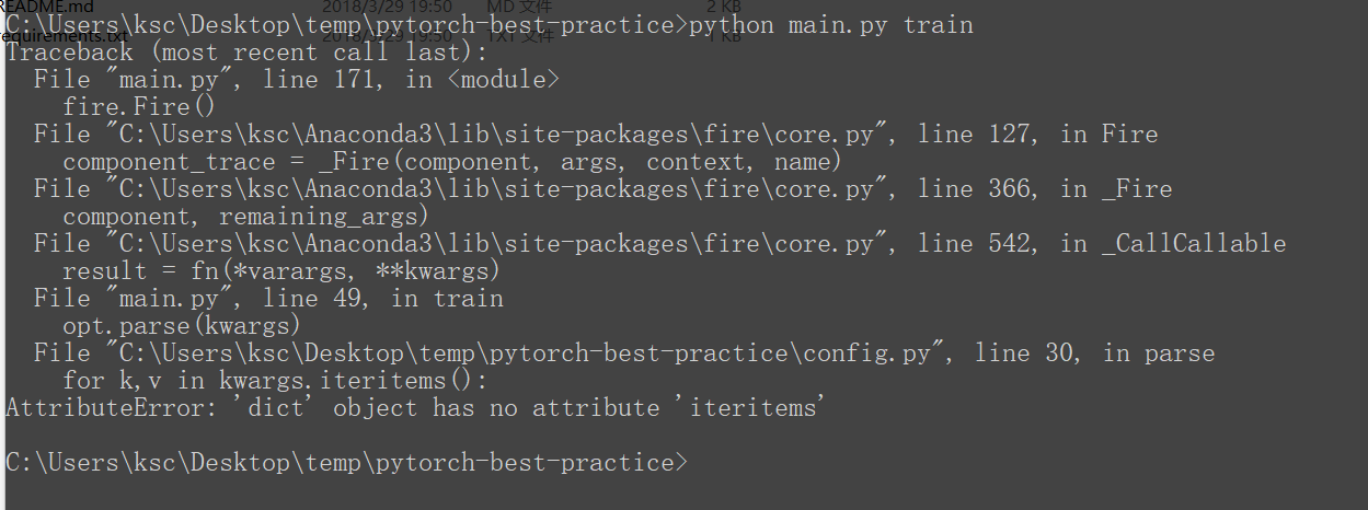 第六章代码无法正常运行 · Issue #30 · chenyuntc/pytorch-book · GitHub