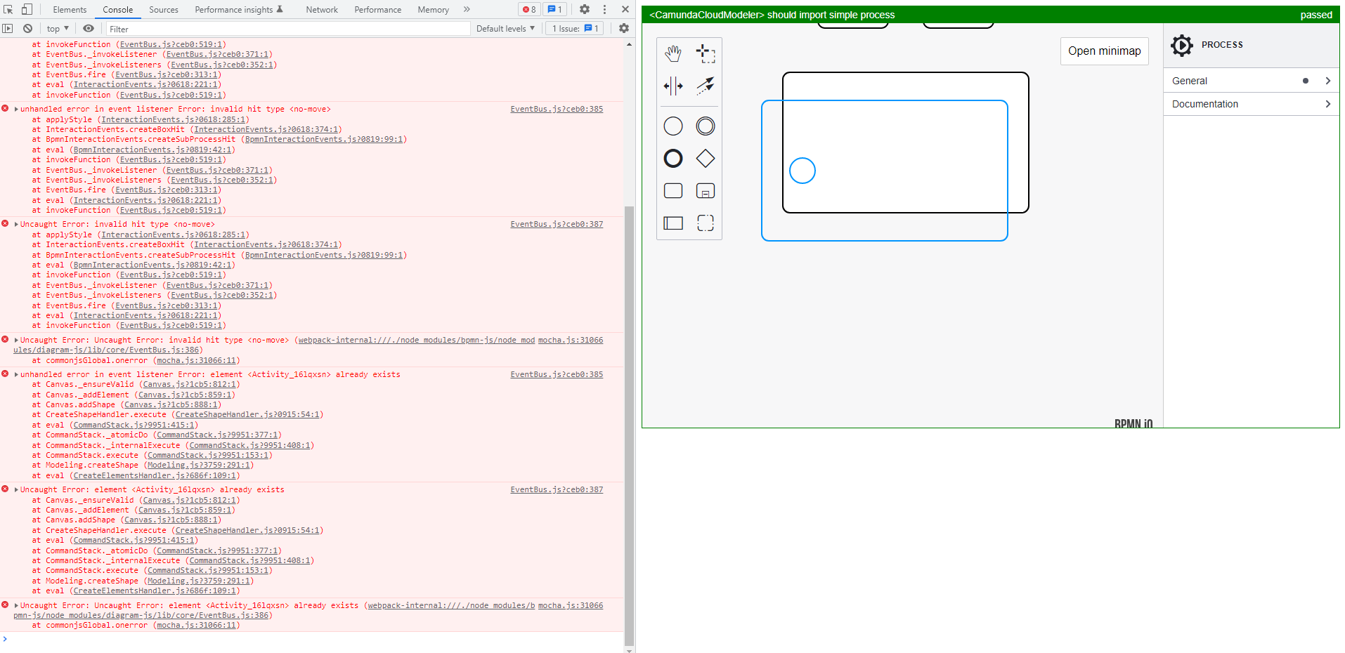 Exceptions when BPMN modeler contains subprocess · Issue #132 · camunda ...
