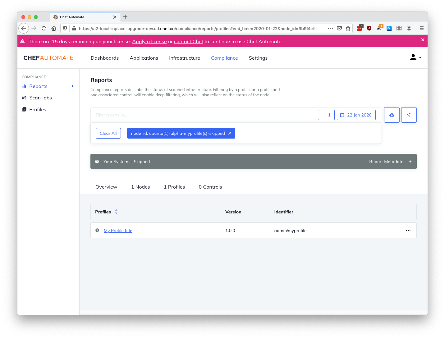 Active tab highlight on reports page is inconsistent · Issue #2757 · chef/automate · GitHub