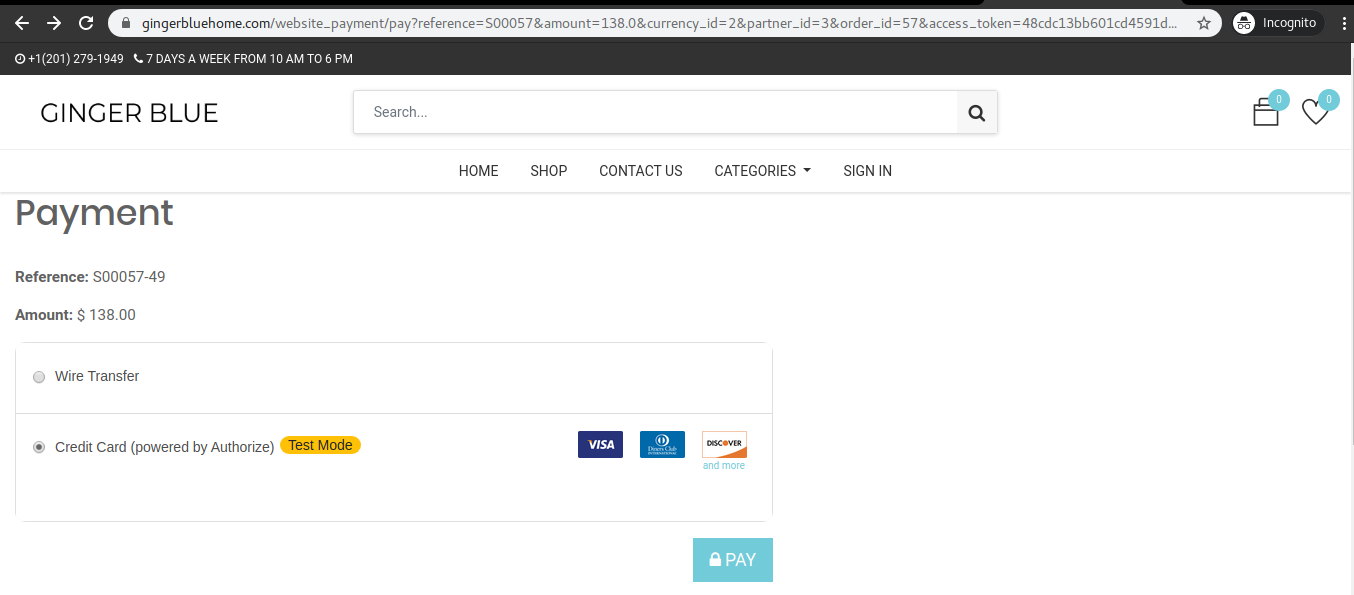 Odoo not receiving data from authorize.net · Issue #46008 · odoo/odoo · GitHub