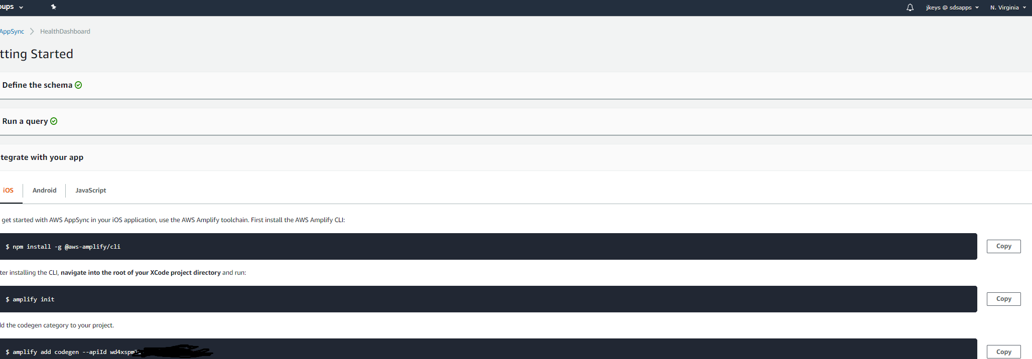 Amplify Add Codegen Claims Api Does Not Exist In Selected Region · Issue 1802 · Aws Amplify 