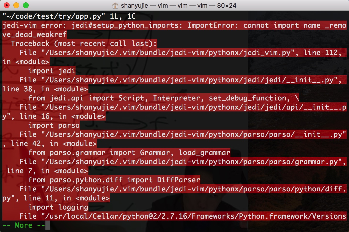 jedi work wrong · Issue #939 · davidhalter/jedi-vim · GitHub