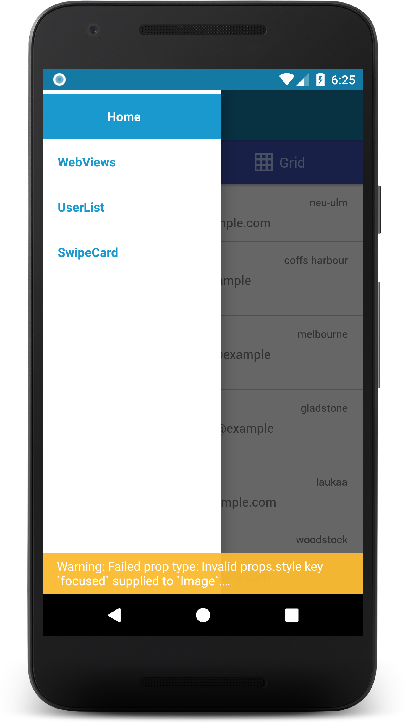 Icon or Images color not change contentOptions activeTintColor or ...