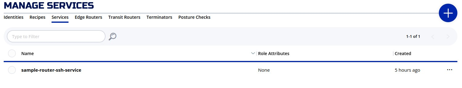Role Attributes Column Incorrectly Displays None On Service List · Issue 63 · Openzitiziti