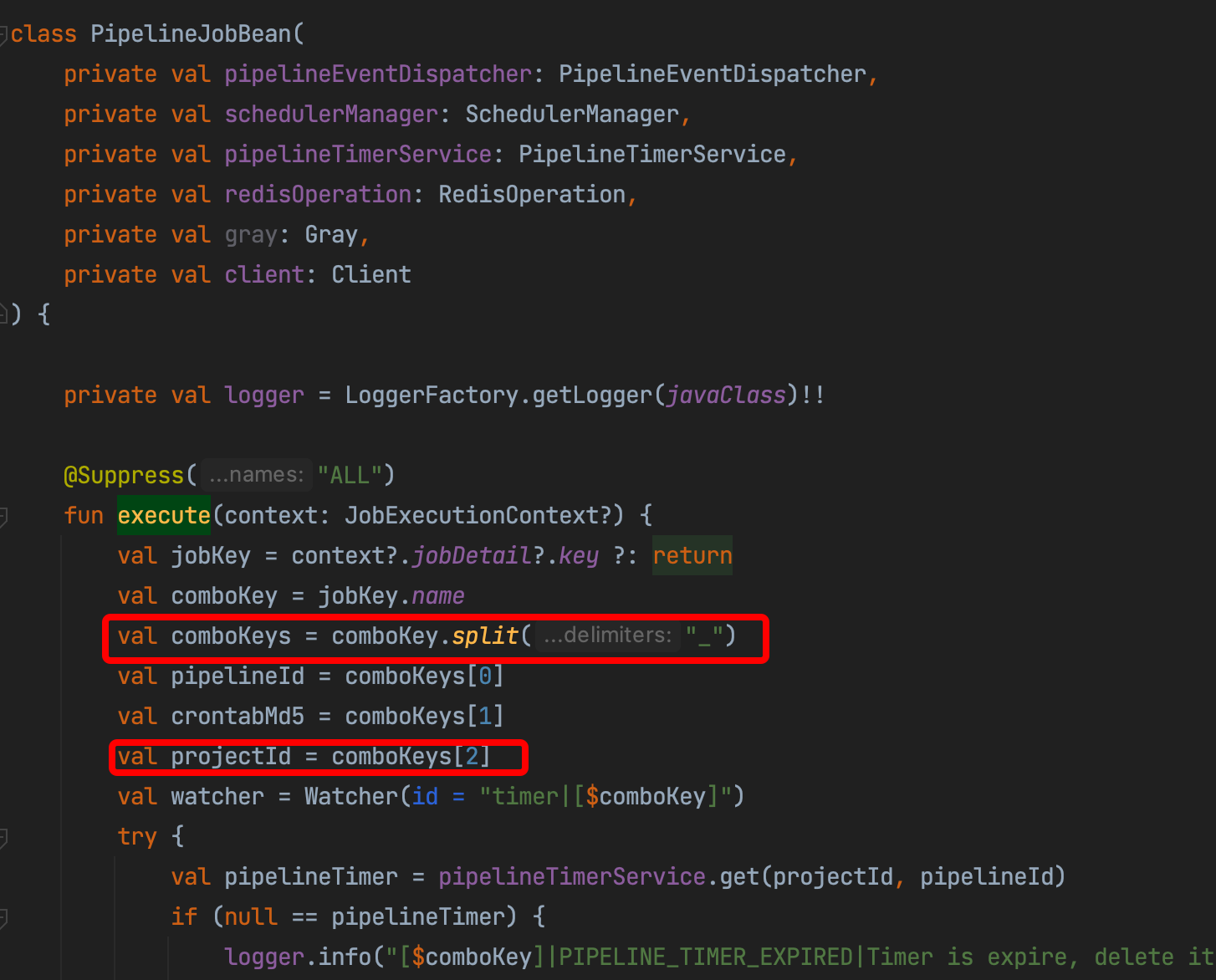 Bug 项目名中有导致定时任务不触发 · Issue 6062 · Tencentbluekingbk Ci · Github 