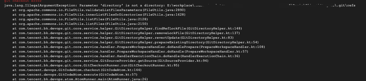 bug: 修复清理工作空间失败 · Issue #83 · TencentBlueKing/ci-git-checkout · GitHub