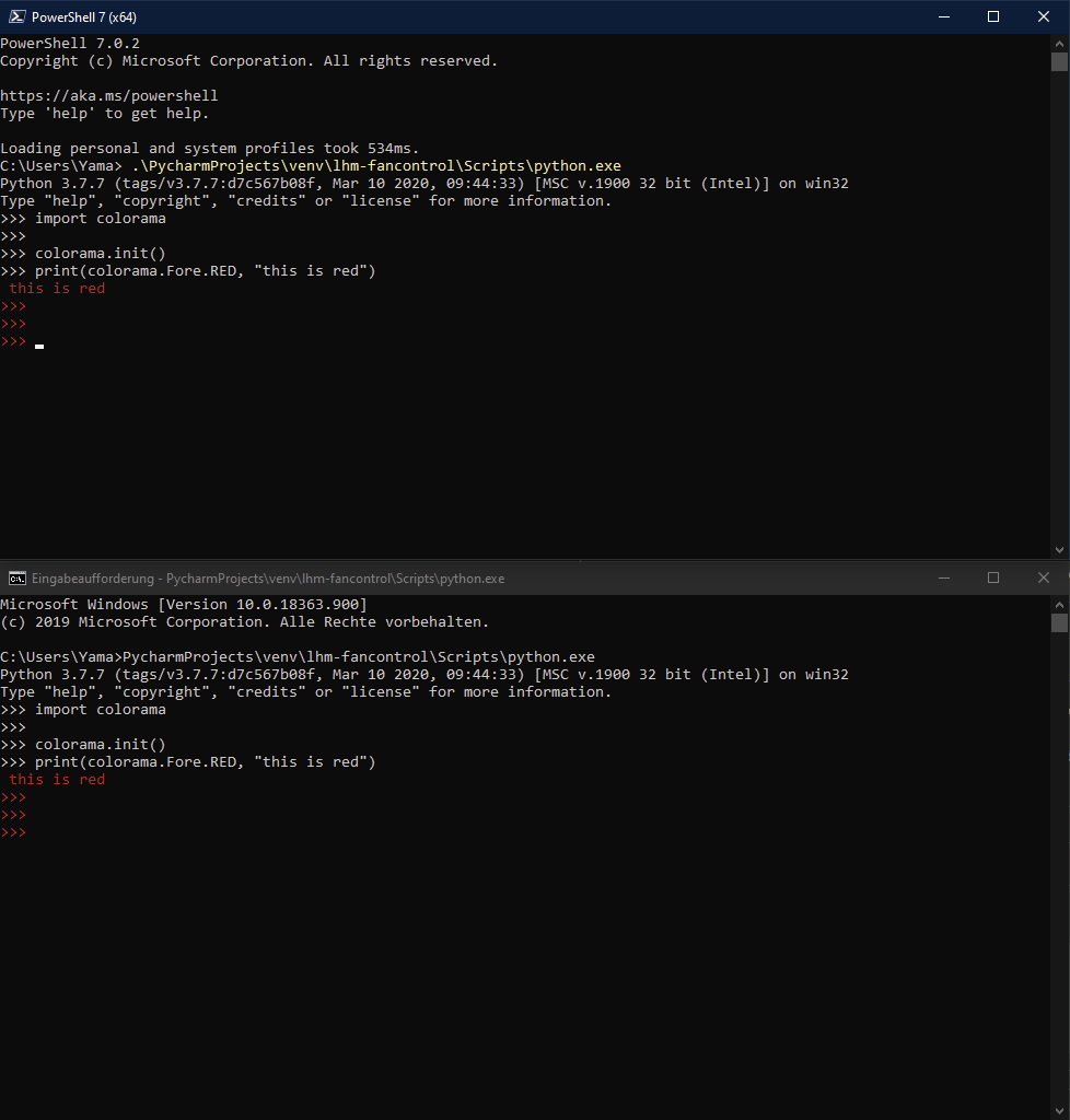 Color Auto Is Bad On Windows · Issue 51 · Your Tools Python Cli Ui · Github