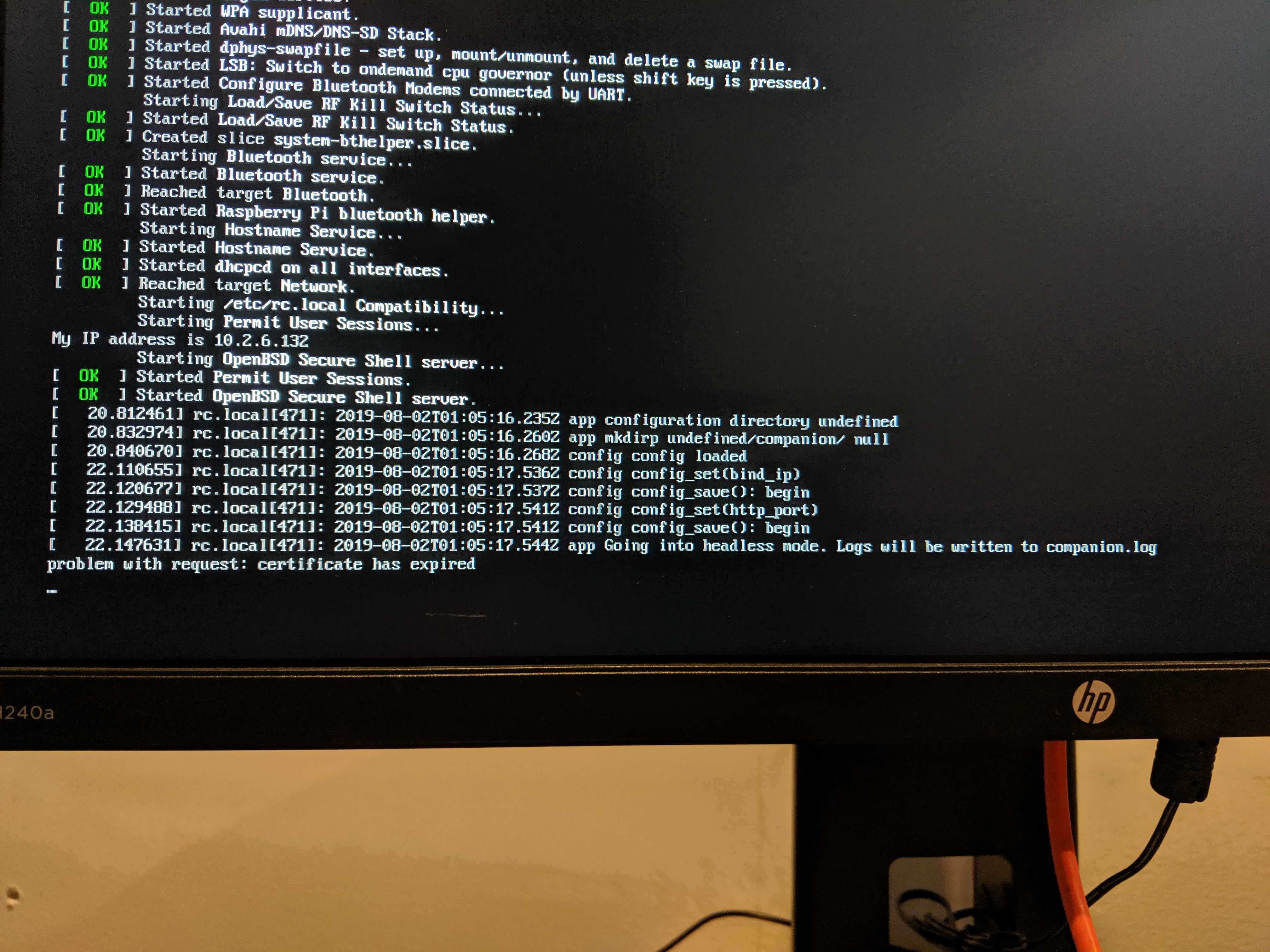 Certificate error on Companion start · Issue #765 · bitfocus/companion ...