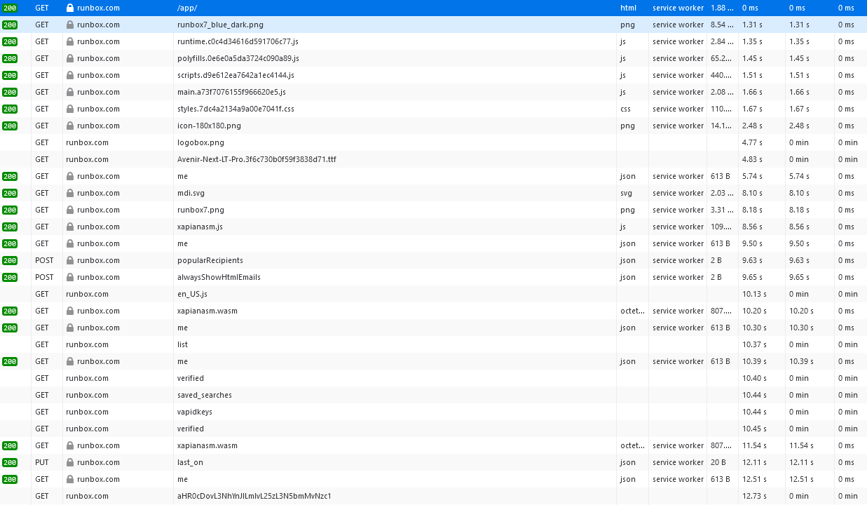 App hangs in some networks · Issue #483 · runbox/runbox7 · GitHub