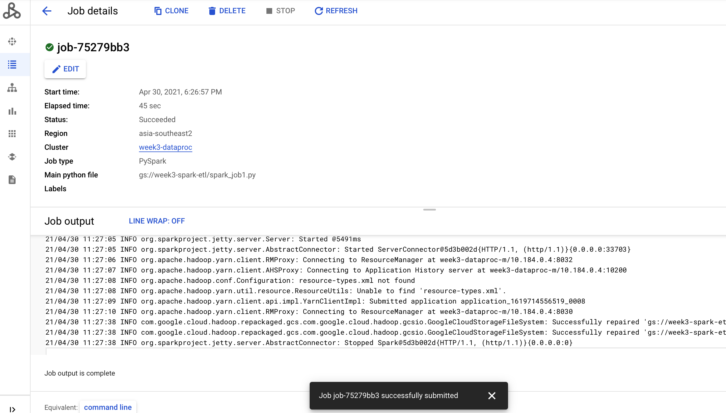 GitHub - abdikaalbiyan/Spark-Job