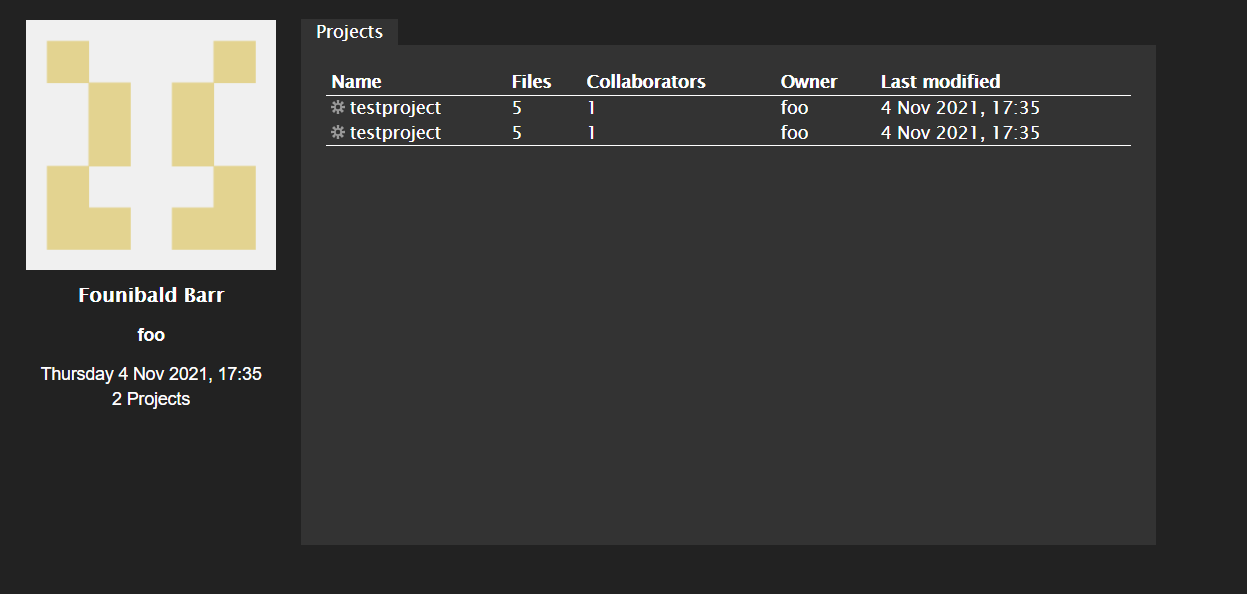 public projects displayed several times in user page when some private projects are hidden ...