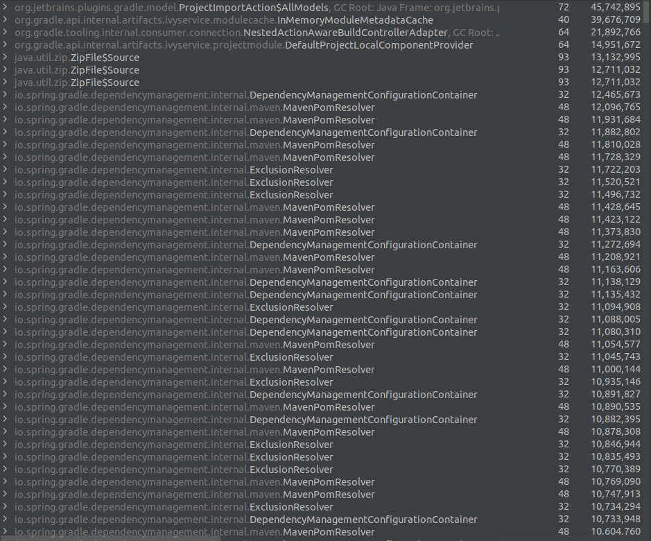 Plugin uses a lot of memory in large multi module build · Issue #322 ...