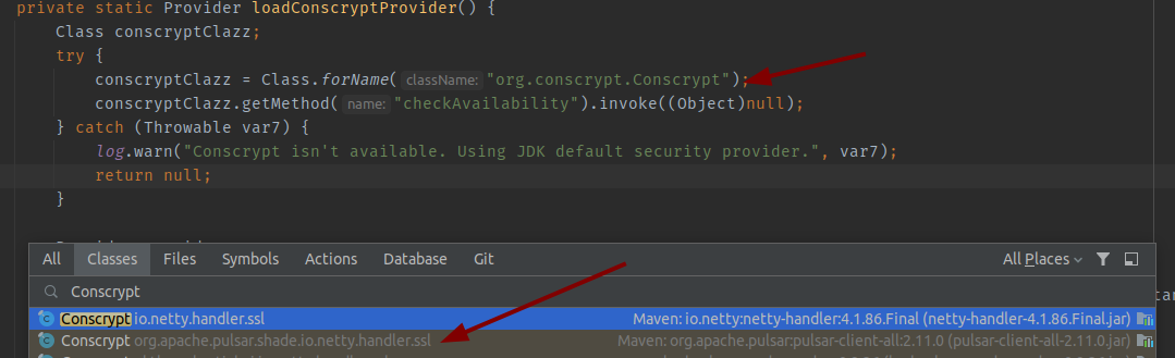 [bug] Pulsar Admin Client In Pulsar Client All Logs A Classnotfoundexception At Startup · Issue