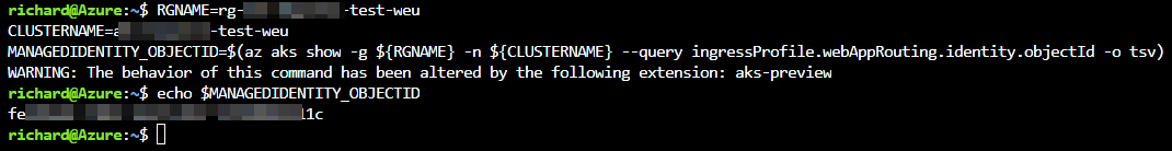 [BUG] Cannot complete instructions for setting up Web Application Routing add-on · Issue #3743 ...