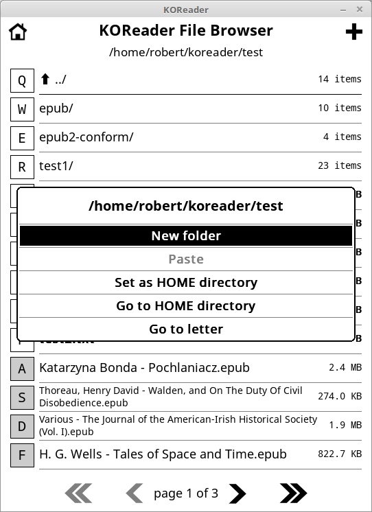GoTo letter in file browser · Issue #3029 · koreader/koreader · GitHub