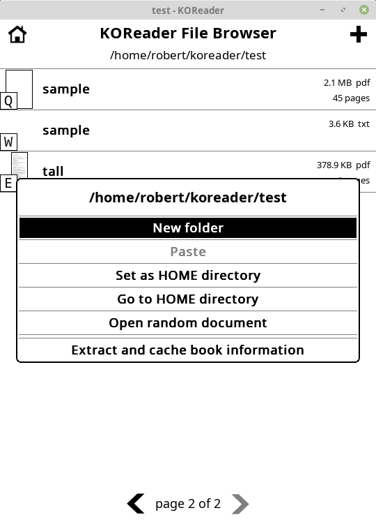 Open random book · Issue #3543 · koreader/koreader · GitHub