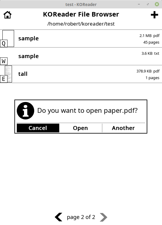 Open random book · Issue #3543 · koreader/koreader · GitHub