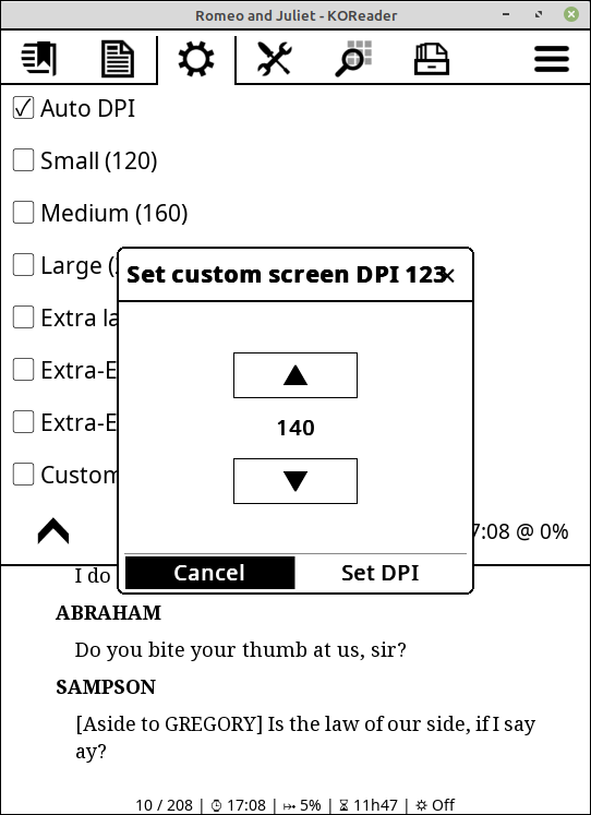 fix: Truncate text in spinwidget by robert00s · Pull Request #5393 · koreader/koreader · GitHub