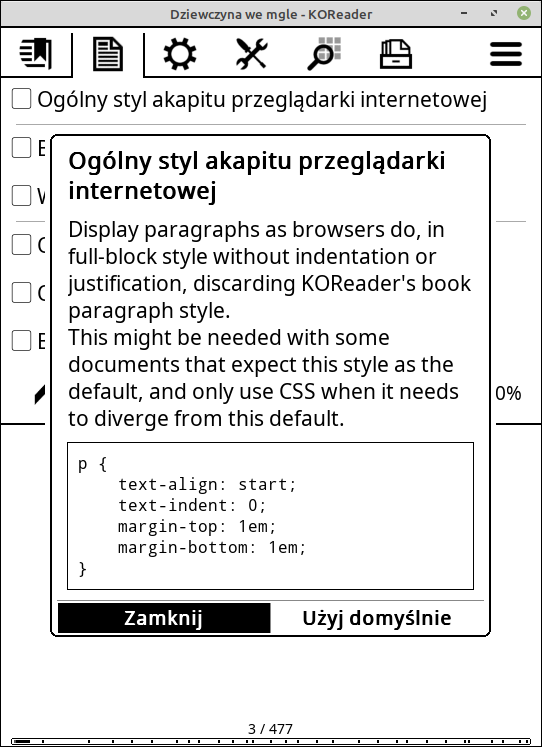 Long Text In Style Tweaks Are Not Translated · Issue 5539 · Koreader Koreader · Github