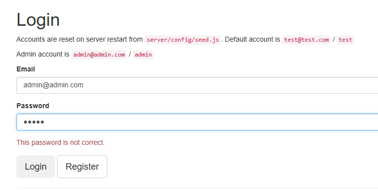 FCC's Manage a Book Trading Club deafult accounts login issues · Issue ...