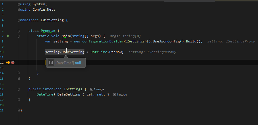 Saving settings..broken? · Issue #122 · aloneguid/config · GitHub