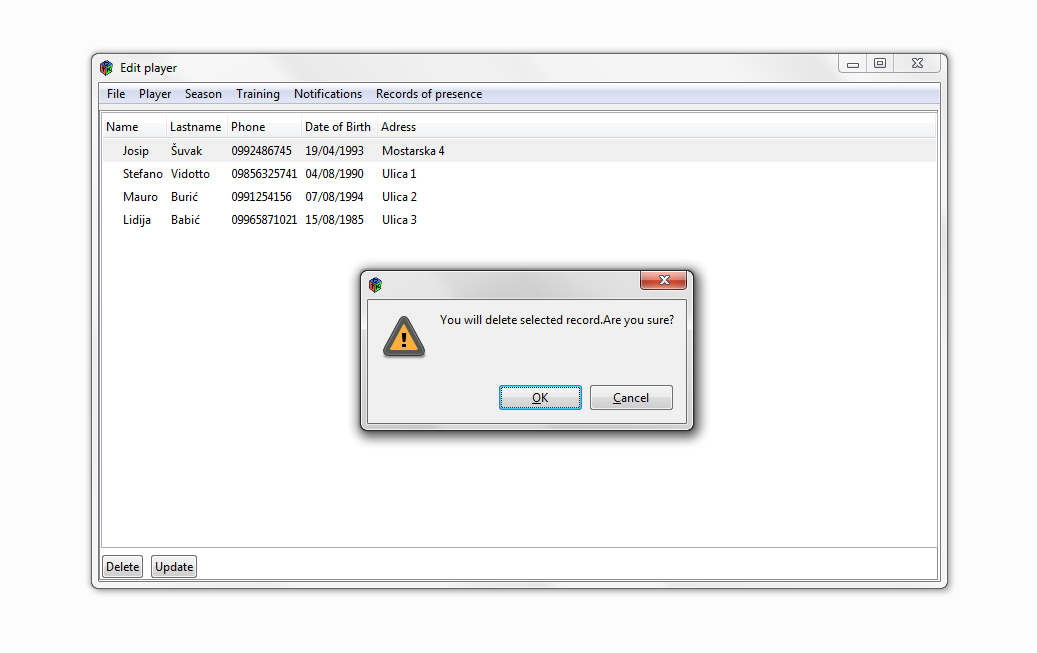 Github Josip04xamarinapp C Sql App For Keeping Records