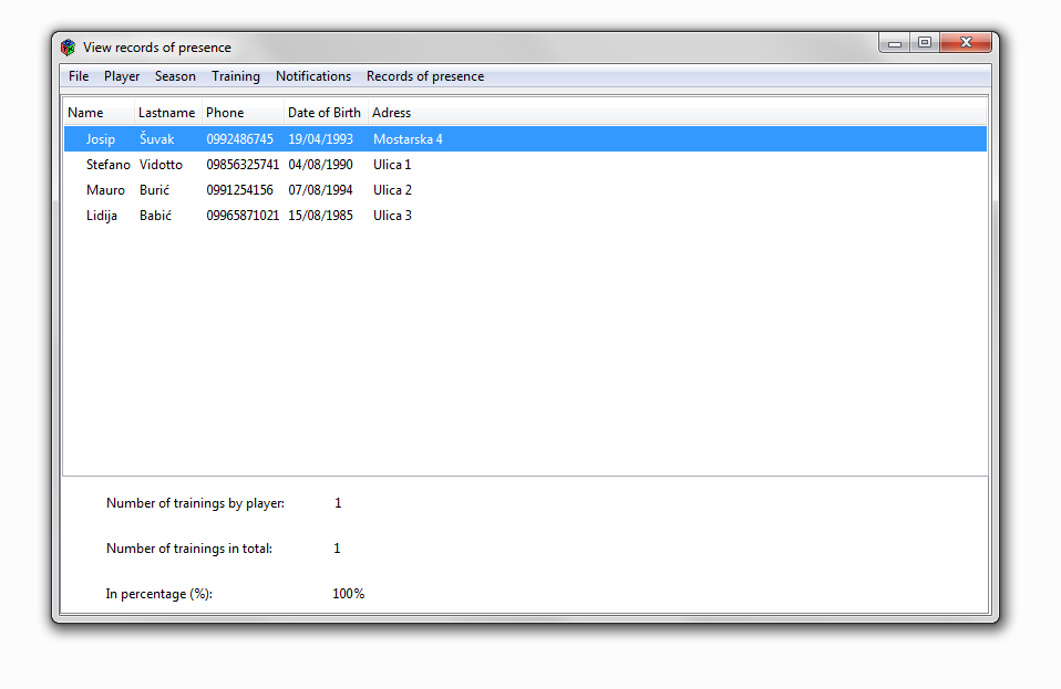 Github Josip04xamarinapp C Sql App For Keeping Records