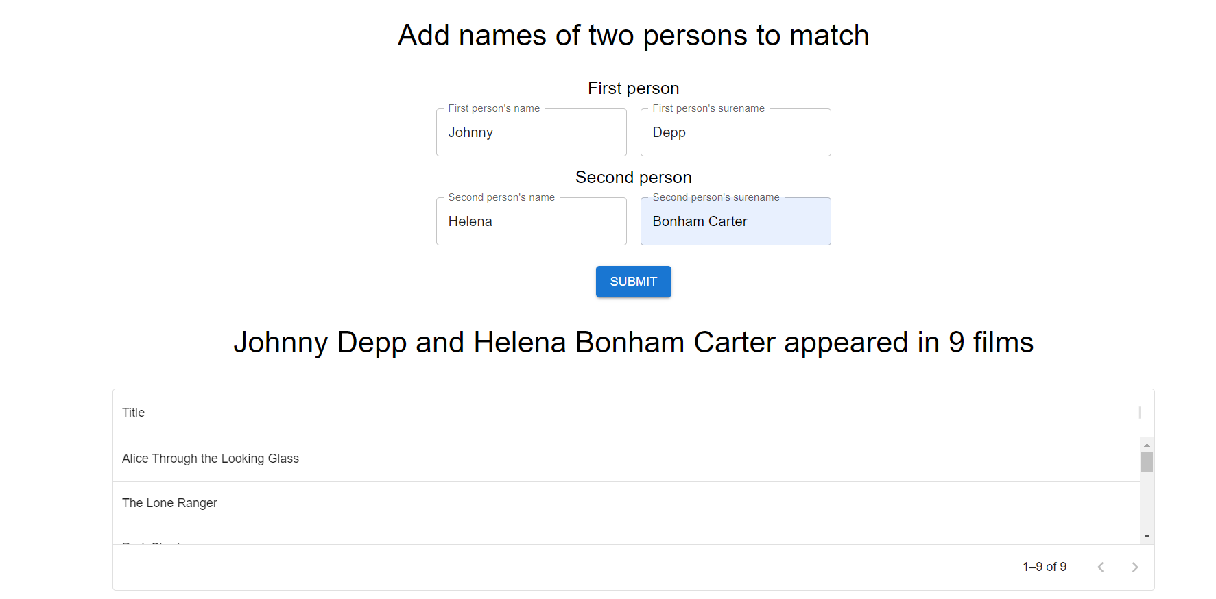 GitHub - OleksiyMusiyezdov/matcher: You can find if two actors/actress appeared in films ...