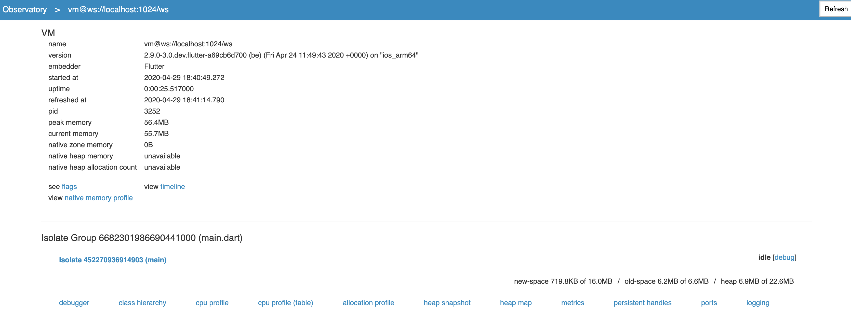 DevTools, Observatory, Xcode/Instruments disagree about total memory usage. · Issue #55934 ...