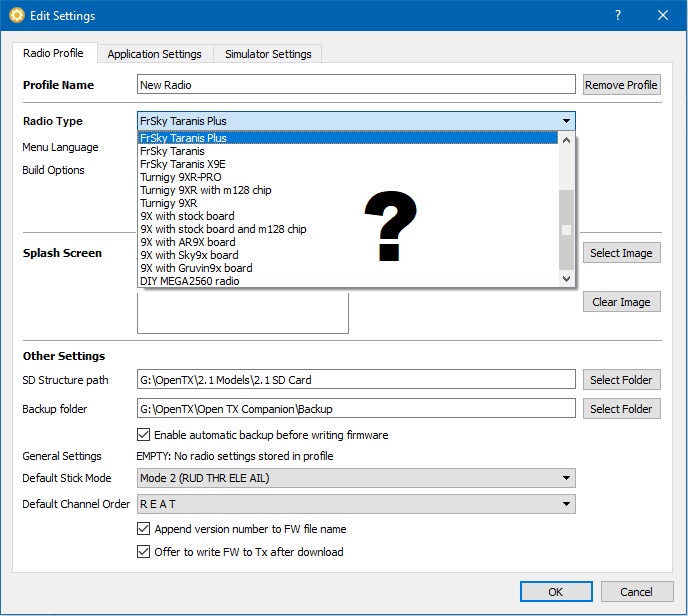 Open Tx2.1.9 et Next step RC · Issue #8497 · opentx/opentx · GitHub
